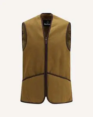 Barbour Fleece Vest - Brown