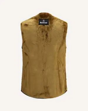 Barbour Fleece Vest - Brown