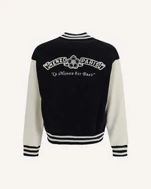Kenzo Paris Emblem Varsity Cardigan