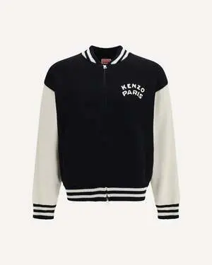 Kenzo Paris Emblem Varsity Cardigan
