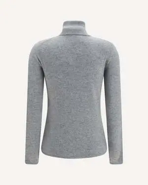 ALLUDE Cashmere Turtleneck Sweater