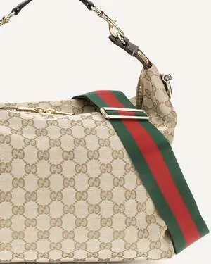Gucci Medium Brera Handbag In Gg Canvas