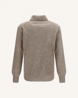 BROOKSFIELD Virgin Wool Shawl Collar Cardigan