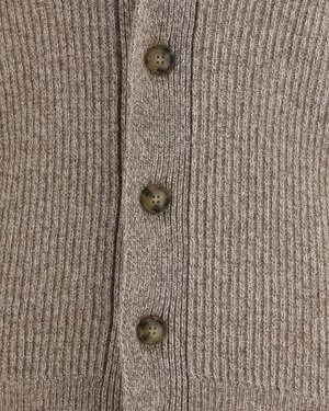 BROOKSFIELD Virgin Wool Shawl Collar Cardigan