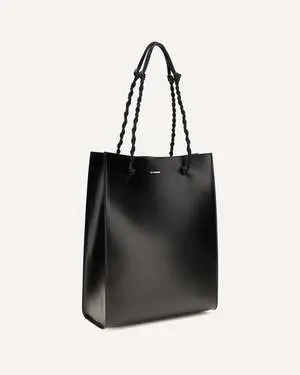 JIL SANDER Tangle Leather Tote Bag