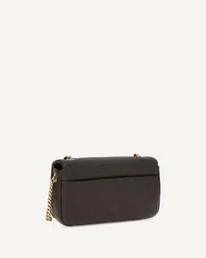 Pinko Medium Love Bag Click Soft Horizontal Shoulder Bag
