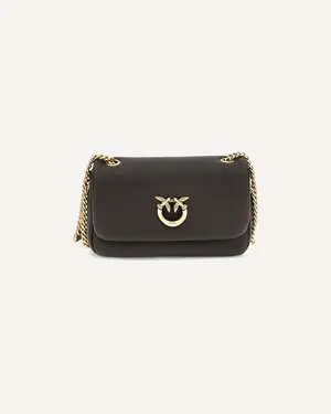 Pinko Medium Love Bag Click Soft Horizontal Shoulder Bag