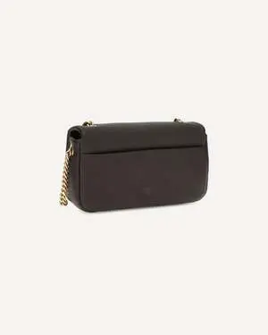 Pinko Medium Love Bag Click Soft Horizontal Shoulder Bag