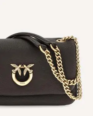 Pinko Medium Love Bag Click Soft Horizontal Shoulder Bag