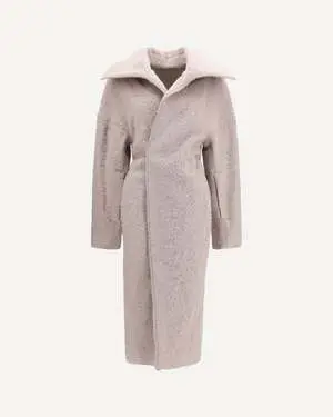 Rick Owens Dracucollar Belted Coat