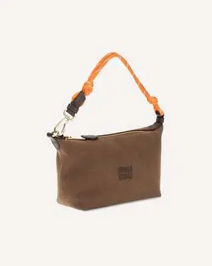 Miu Miu Cotton Shoulder Bag