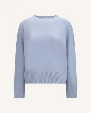 Loulou De Saison Anton Cashmere Sweater - Light Blue