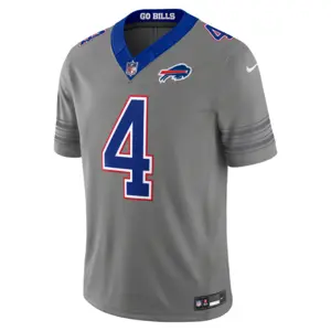 Nike James Cook Iii Buffalo Bills Dri-fit Nfl Limited Jersey - Grey