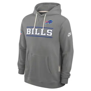 Nike Buffalo Bills Alt Standard Issue Dri-fit Nfl Pullover Hoodie - Grey
