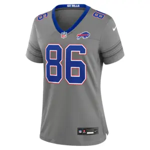Nike Dalton Kincaid Buffalo Bills Nfl Game Jersey - Grey