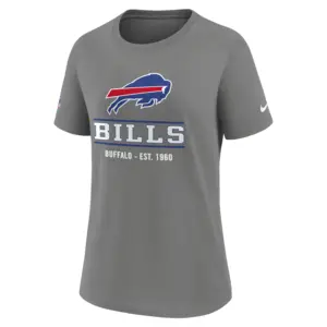 Nike Buffalo Bills Sideline Alt Dri-fit Nfl T-shirt - Grey