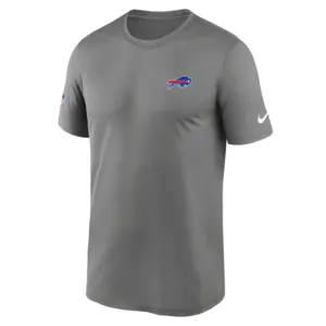 Nike Buffalo Bills Alt Legend Logo Dri-fit Nfl T-shirt - Grey