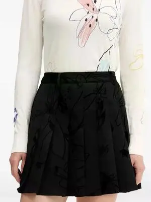 Desigual Flocked Mini Skirt