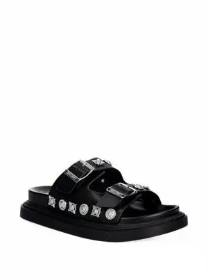 Just Cavalli Stud-embellished Buckle-fastening Sandals