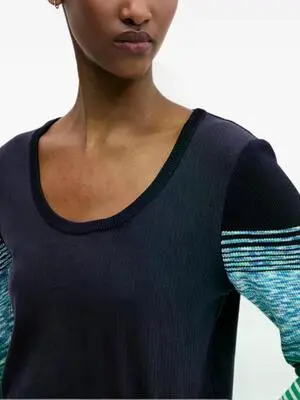 Desigual Striped Long-sleeve Top