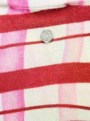 Desigual Plaid-pattern Round-neck Sweater