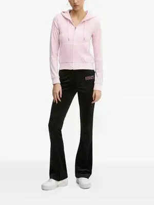 Juicy Couture Zip-up Hoodie With Drawstring