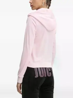 Juicy Couture Zip-up Hoodie With Drawstring