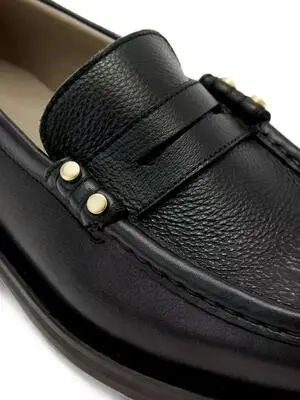 ALLSAINTS Bloom Stud-embellished Penny Loafers