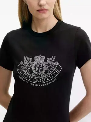 Juicy Couture Rhinestone Graphic T-shirt
