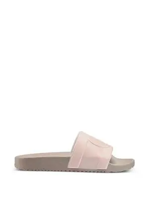 Bogner Belize Embossed Logo Slides - Pink