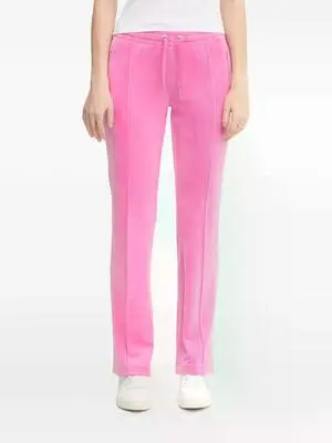 Juicy Couture Juicy Couture Rhinestone Logo Track Pants Pink