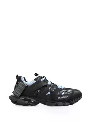 Balenciaga Track Panelled Sneakers - Black