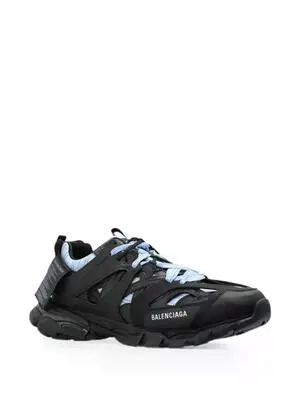 Balenciaga Track Panelled Sneakers - Black