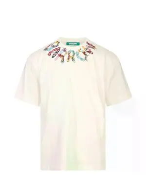BARROW Graphic-print T-shirt - Neutrals