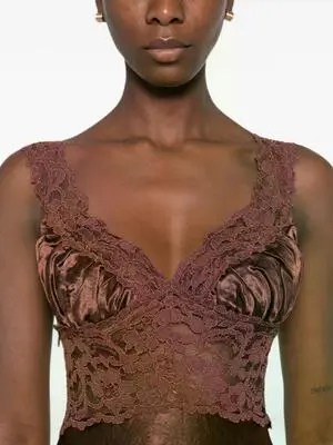 Arcina Ori Lace-panelled Maxi Dress