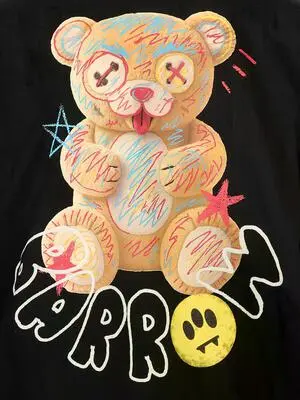 BARROW Teddy Bear-print Hoodie