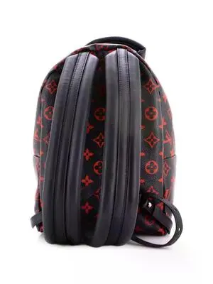 LOUIS VUITTON Palm Springs Limited Edition Monogram Infrarouge Pm Backpack - Black