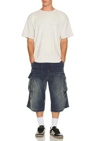 REMINGTON STONE Cash Or Gass Tee In Cream