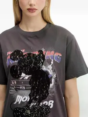 Desigual Mickey-motif T-shirt