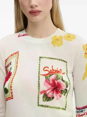 Desigual Floral-print Sweater