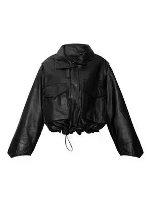 ALLSAINTS Clay Leather Jacket - Black