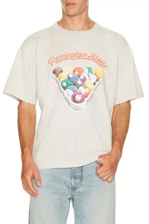 REMINGTON STONE Billiards 2 Tee In Cream