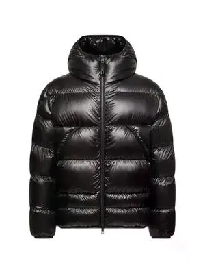 Moncler Quilted Hooded Jacket - Black