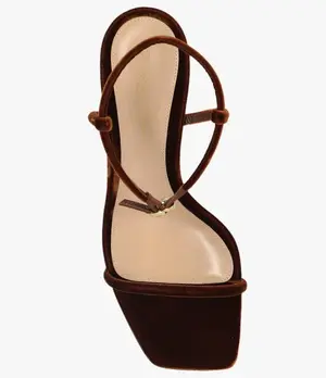 GIANVITO ROSSI Square-toe High-heeled Sandals