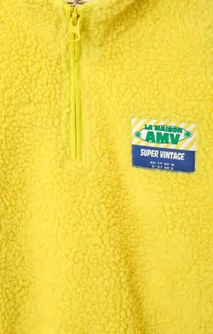 American Vintage Long Sleeve Fleece Sweatshirt