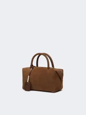 Max Mara Holdallssuede Leather Mini Bag