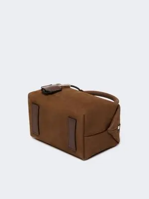 Max Mara Holdallssuede Leather Mini Bag