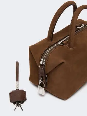 Max Mara Holdallssuede Leather Mini Bag