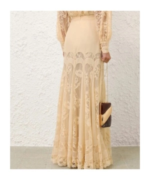 Zimmermann Valiant Panelled Maxi Skirt
