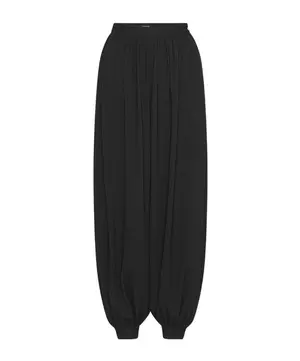 ROTATE BY BIRGER CHRISTENSEN Balloon Pleated Pants - Black